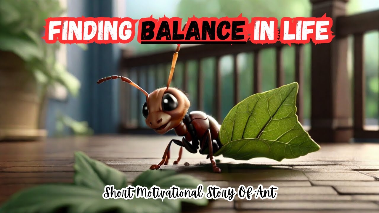 Finding Balance In Life | A Short Motivational Story Of Ant - YouTube