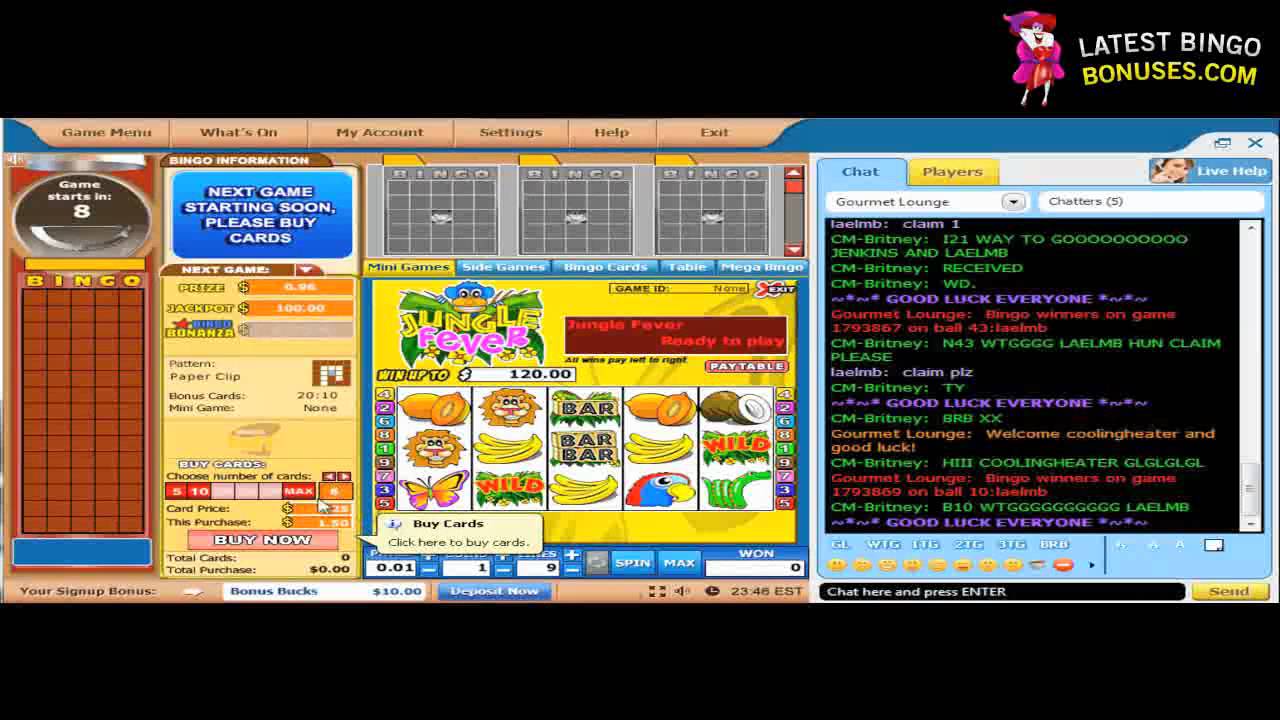 Bingo Cafe - Video Review by Latest Bingo Bonuses - YouTube