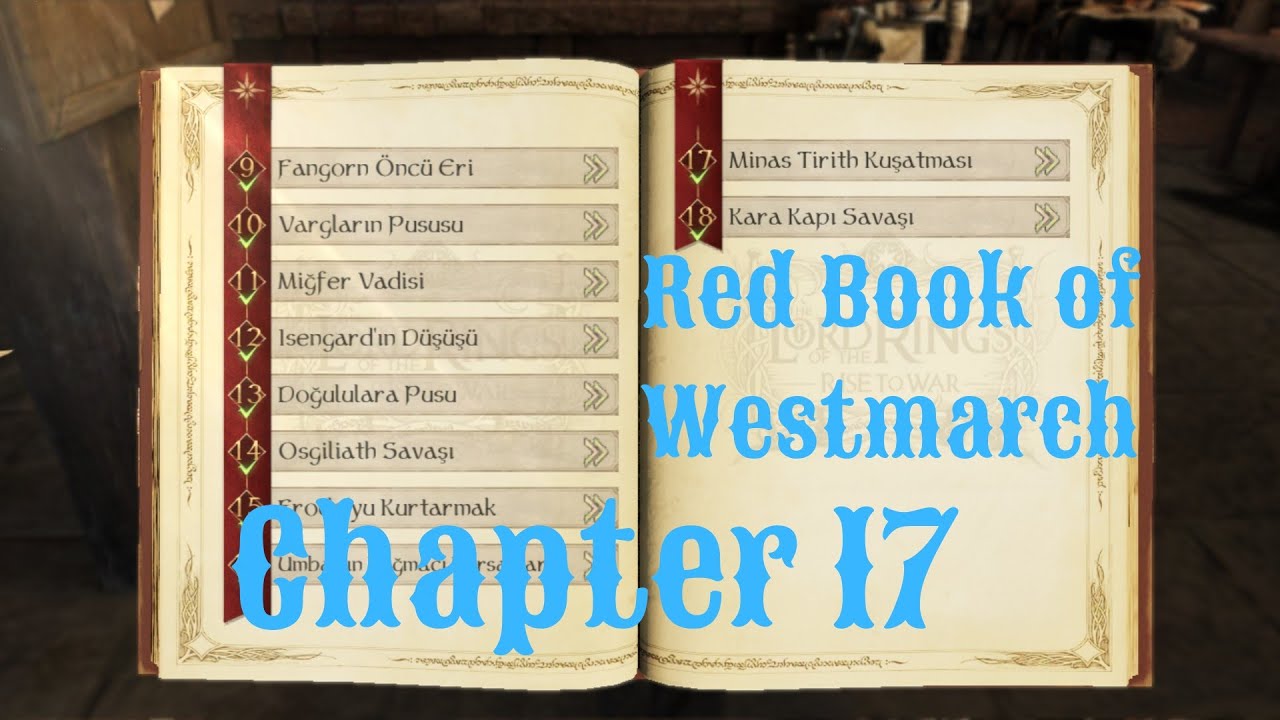 Red Book of Westmarch Chapter 17 | LOTR: Rise to War - YouTube