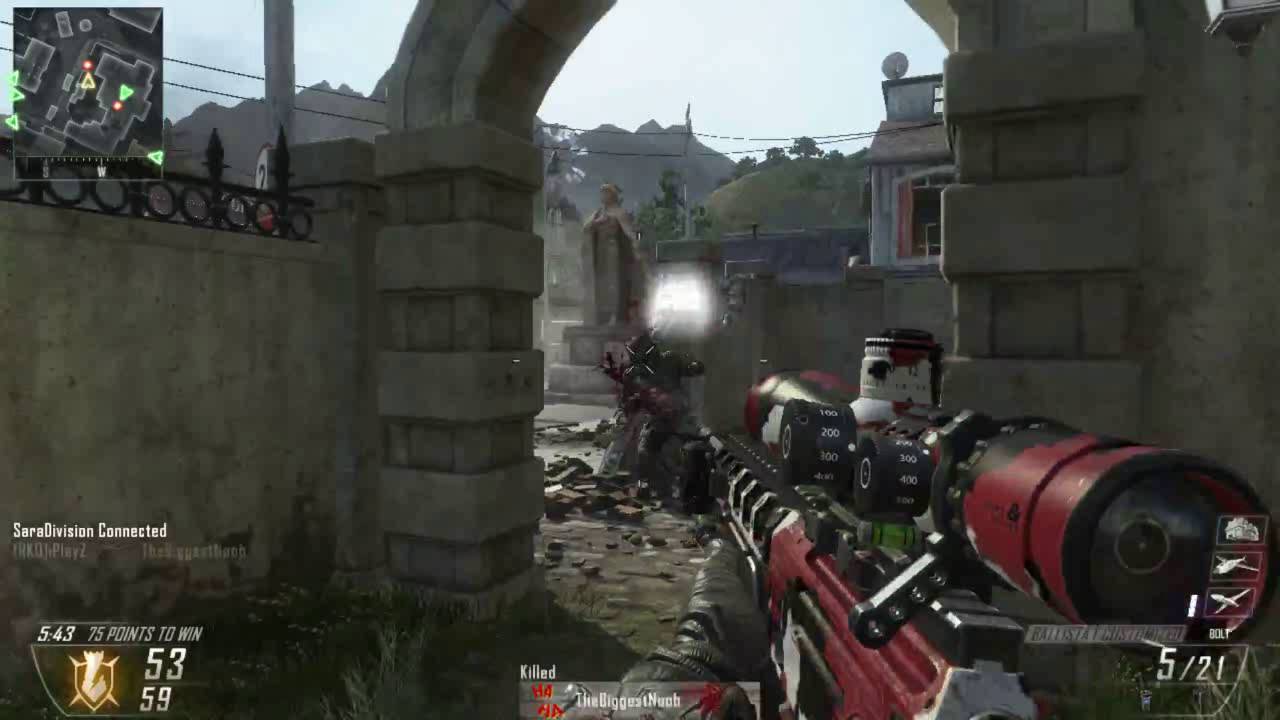 MY FIRST Call Of Duty: Black Ops2 montage! (trickshot exercises, triple feeds and killstreaks ...