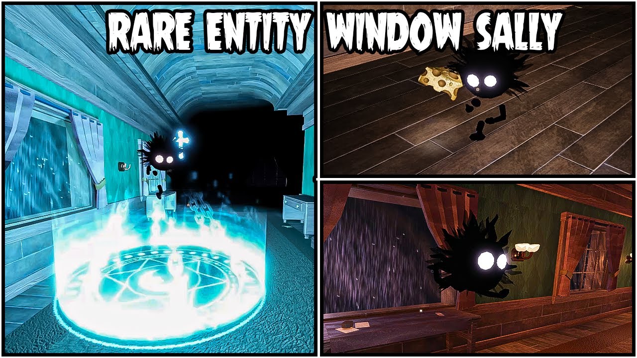 Doors Hotel Content Update | New RARE ENTITY Window Sally + Jumpscare ...