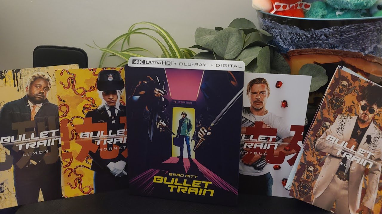Bullet Train Unboxing 4K Movie Steelbook - YouTube