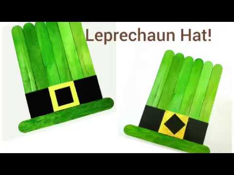 Leprechaun Hat ,St.Patrick's day ,Easy craft for kids - YouTube