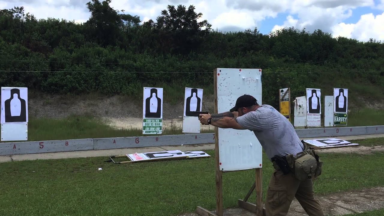 Engaging Moving Target From Cover - YouTube