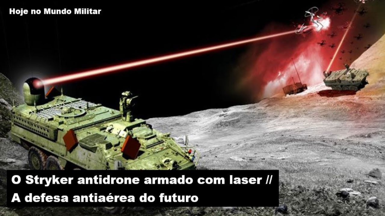 O Stryker antidrone armado com laser – A defesa antiaérea do futuro ...
