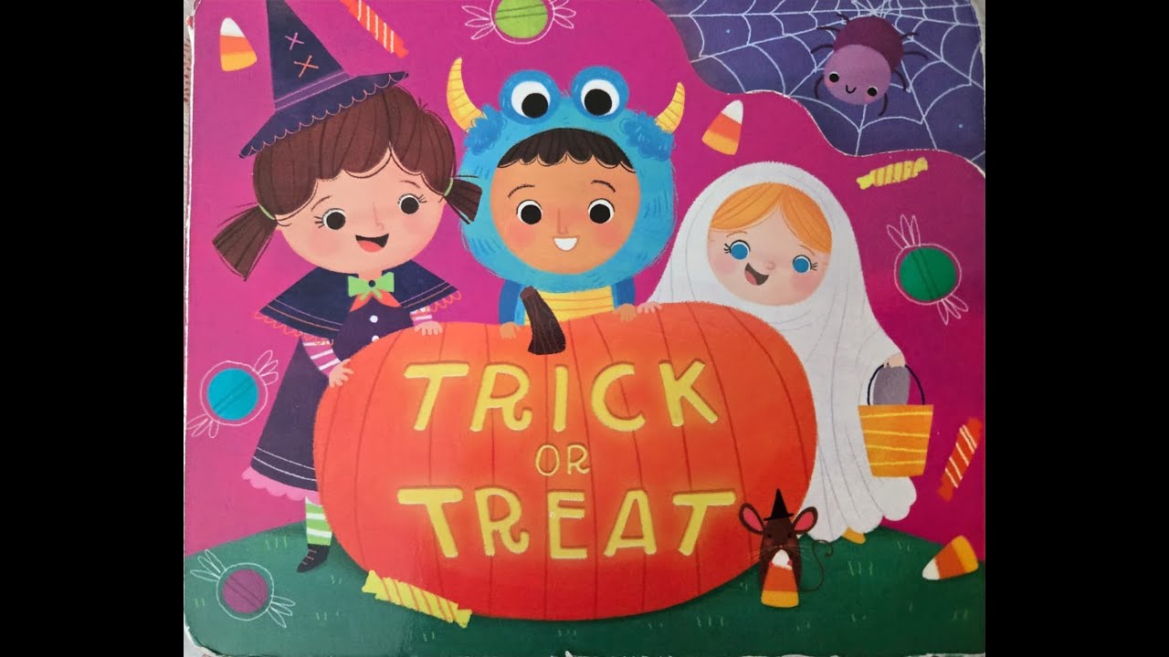 Let's read Trick or Treat #educational #reading #books #halloween - YouTube