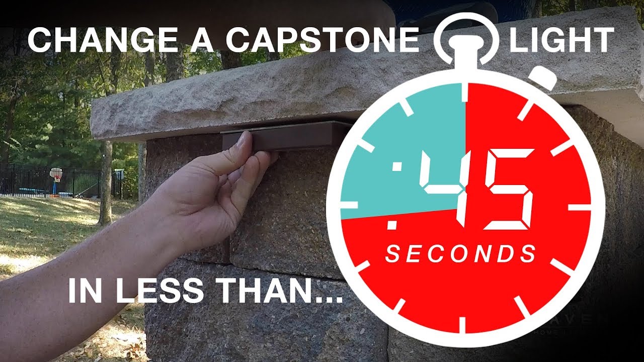 How to Change Out a Capstone Light | Haven Lighting - YouTube