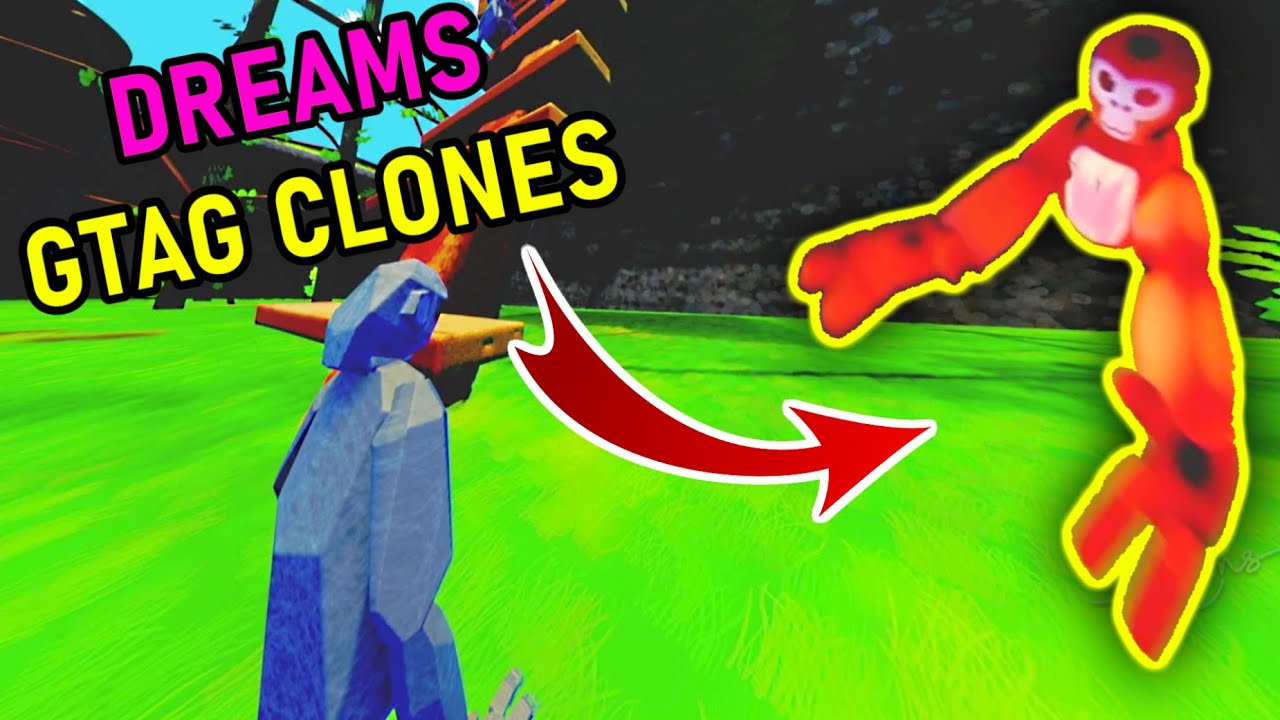 Checking Out Gorilla Tag VR Remakes on DREAMS, The Game Building Game ...