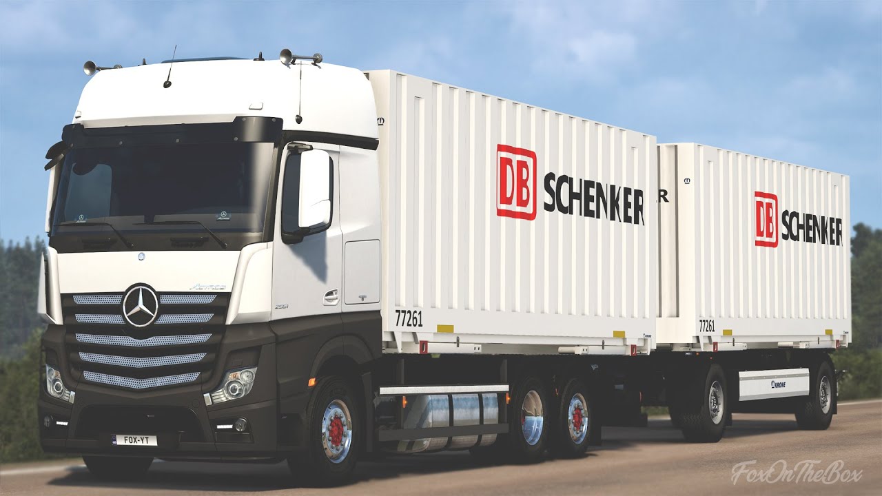 ETS2 1.40 Swap Body Carrier Chassis & Krone Profi Box Carrier | Euro ...