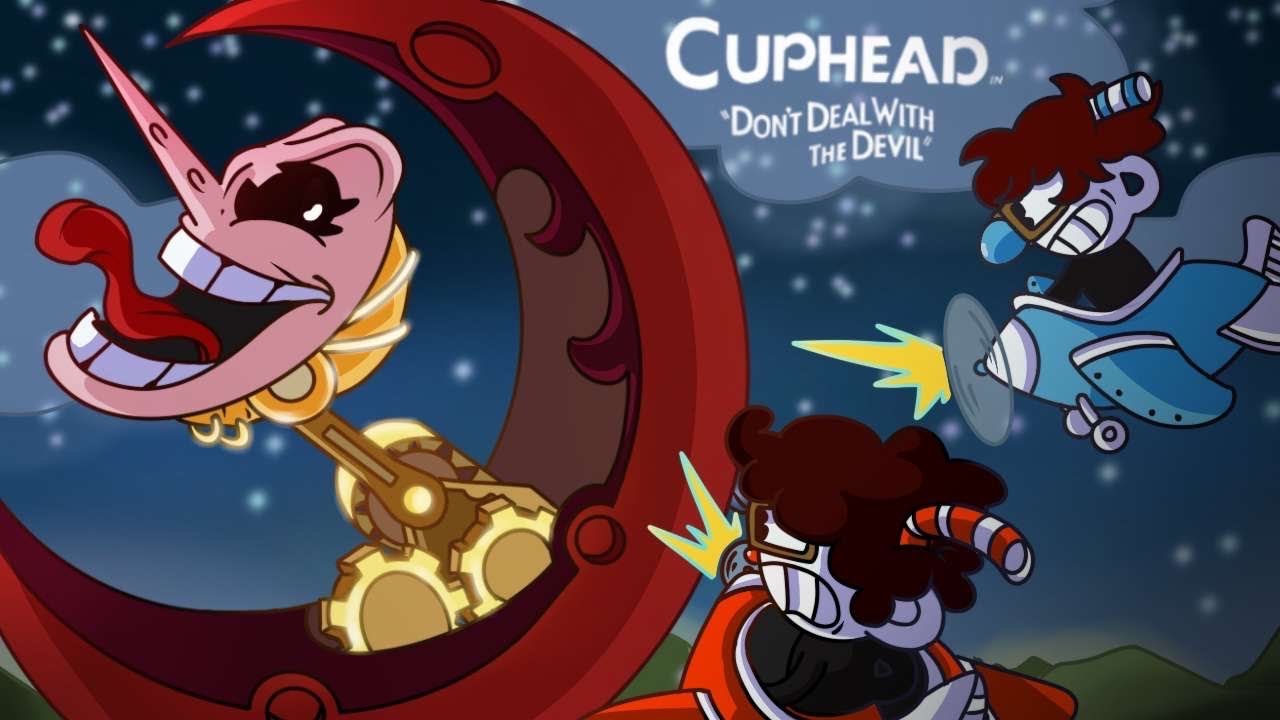 Blowing Up The Moon In CUPHEAD - YouTube