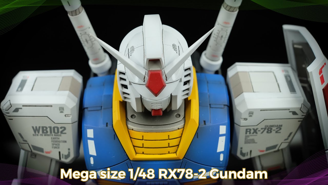 Mega size 1/48 RX78-2 Gundam - YouTube