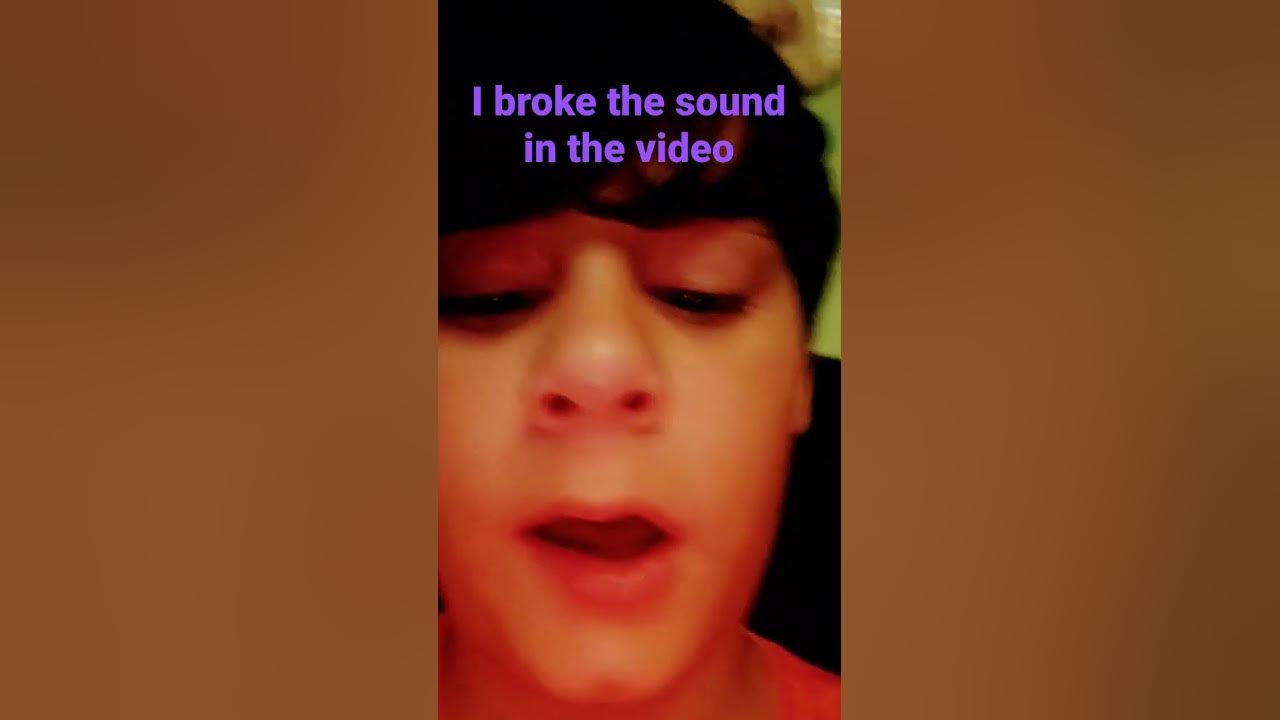 I Broke Sound YouTube i-broke-sound-youtube