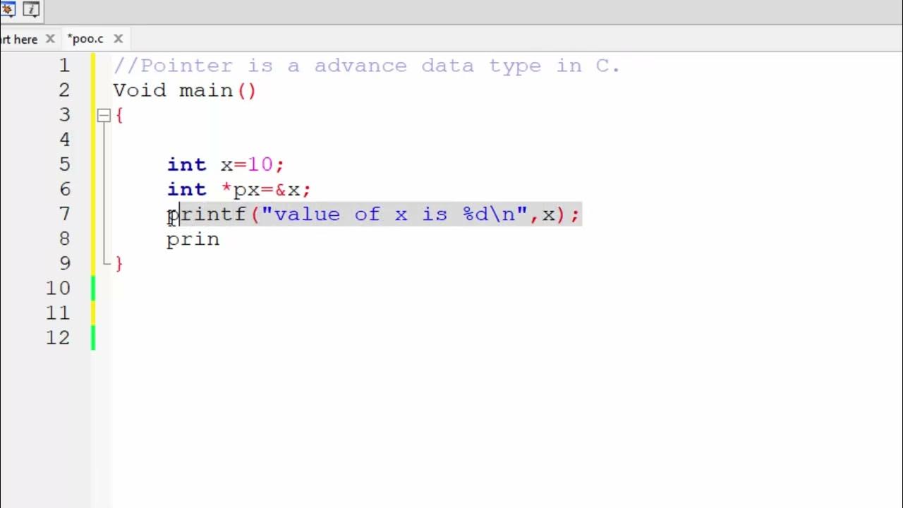 Pointer Programe In C Langaugecomputerexcelsolution Class12 Clanguage Programming Youtube