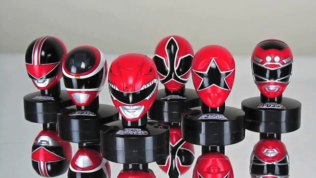 Power Ranger Helmets! (Sentai Collection) - YouTube