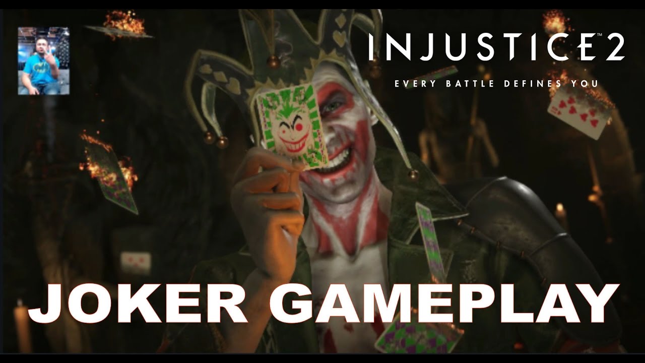 LIVE Injustice 2 JOKER Gameplay PS4 Exclusive First Look at WB Games ...