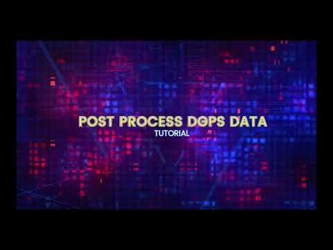 Post Processing DGPS/GNSS DATA USING GEO Sollution - YouTube