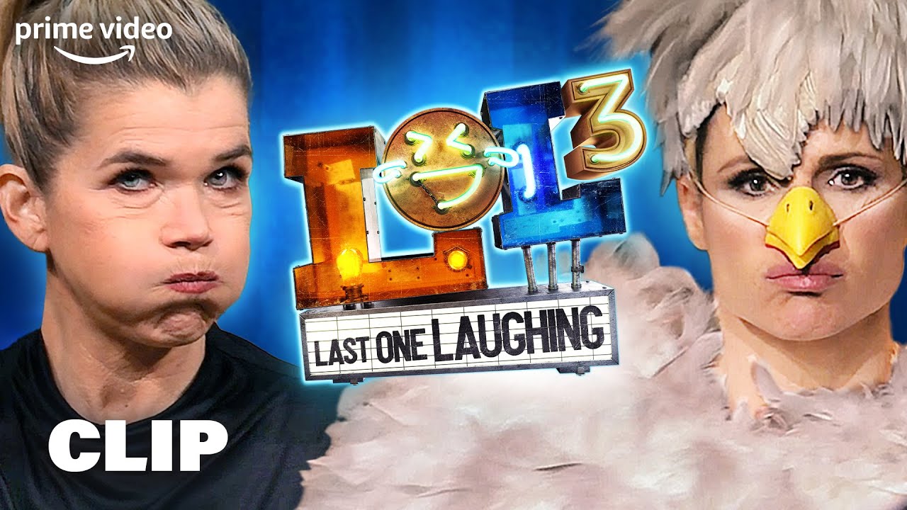 WTF! Michelle Hunziker als Huhn bei Last One Laughing? - YouTube