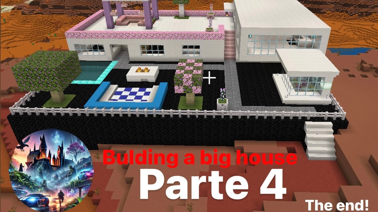 Minecraft bulding a big house part 4 - YouTube