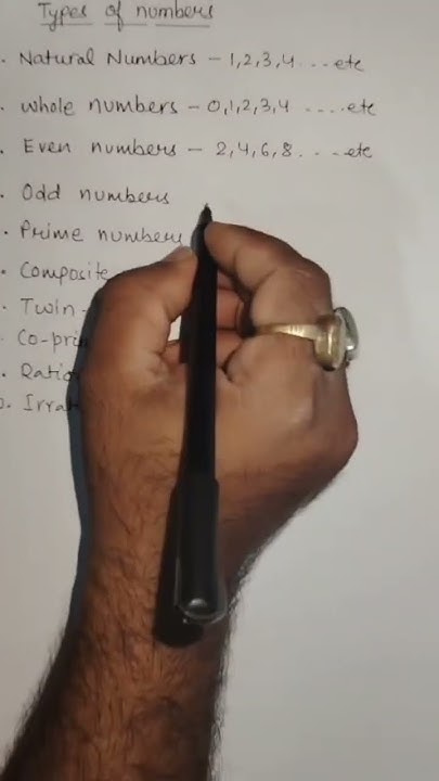 Numbers system | Types of Numbers | Class-9th | Maths - YouTube