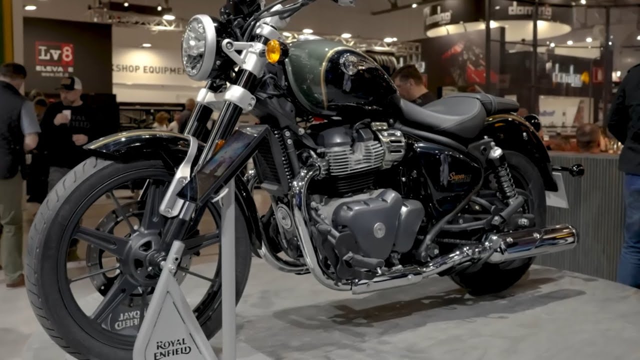 The Dtandard Super Meteor 650 In Interstellar Green - YouTube