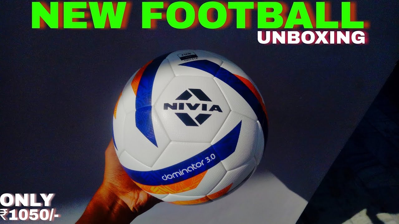 NIVIA Dominator 3.0 | Unboxing | FIFA Basic - YouTube
