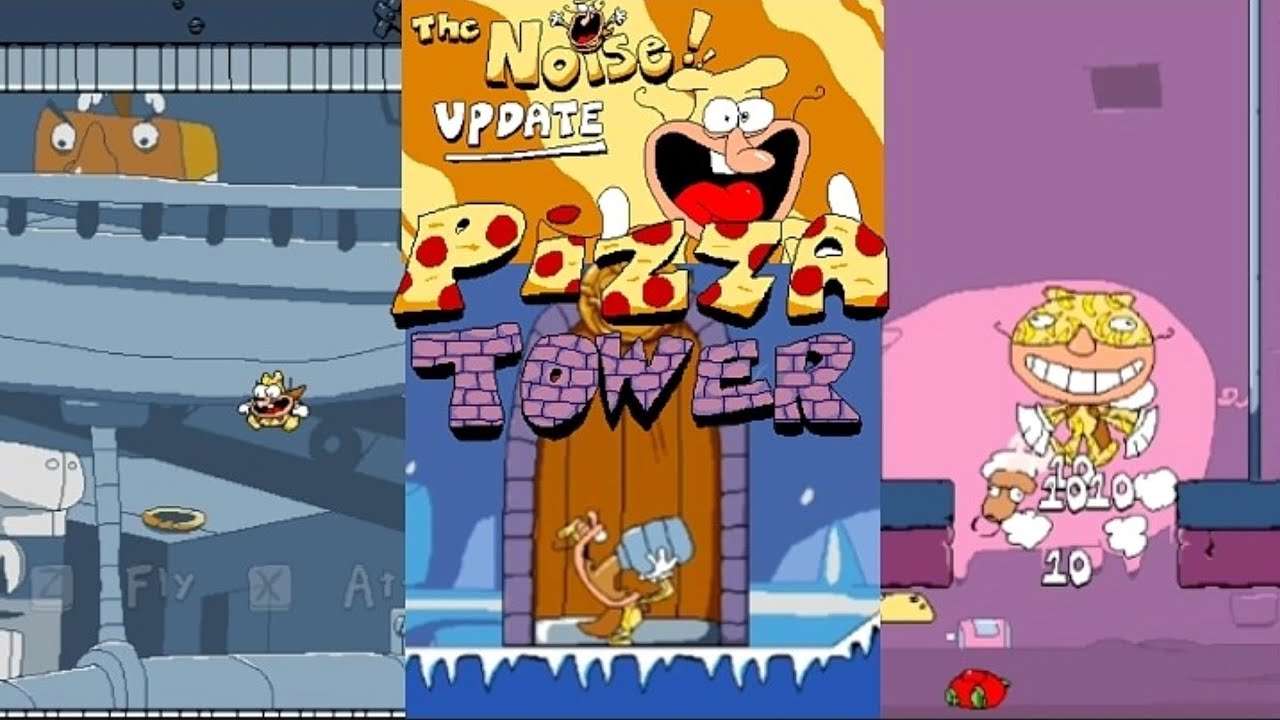Pizza Tower 🍕 башня пиццы прохождение The Noise Update (серия 6) Noise ...