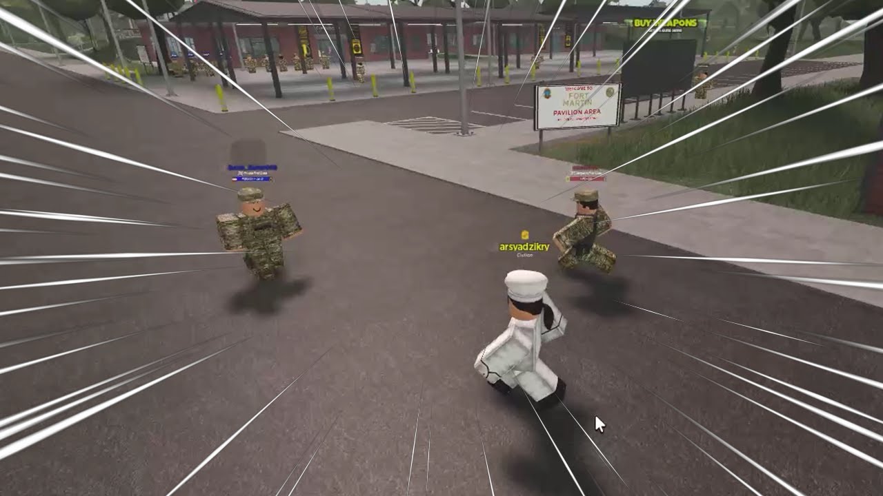 MP Chase FORSCOM But I Got Arrested - Fort Martin (ROBLOX) - YouTube