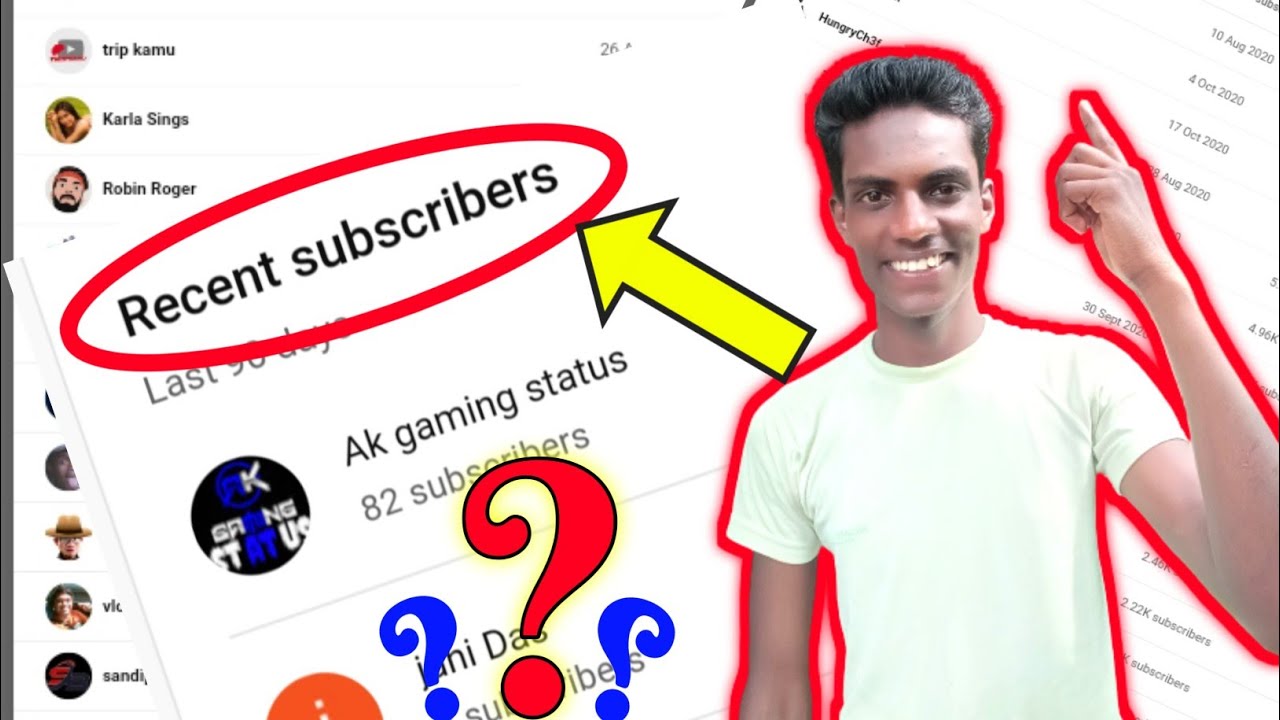 How to Check Your Recent Subscribers 😲 | KTI Tech - YouTube