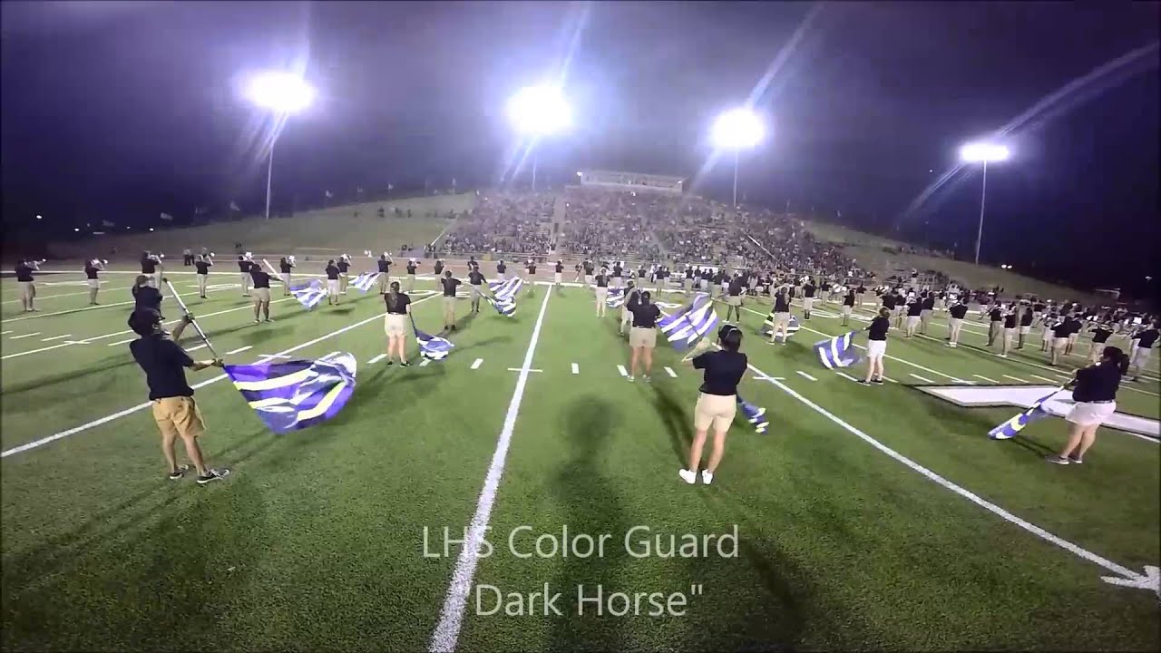 LHS Westerner Color Guard 2015 - YouTube