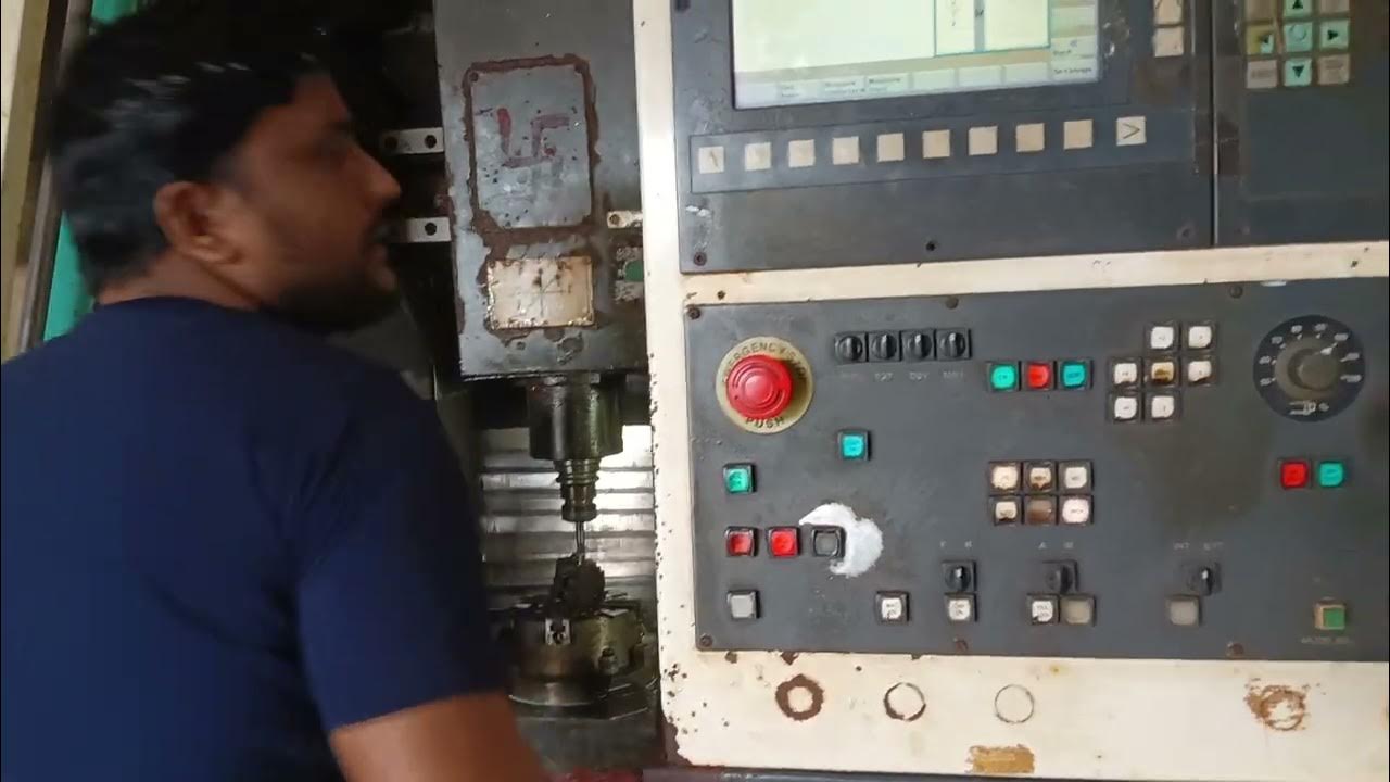 vmc settings offset kaise lete hai ya video Siemens 802dsl ATC machine - YouTube