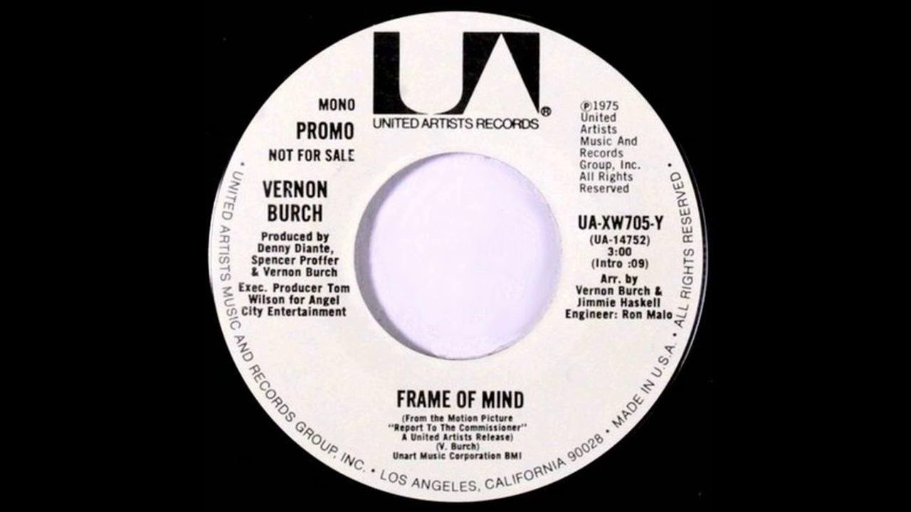 VERNON BURCH: "FRAME OF MIND" (J*ski Extended) - YouTube