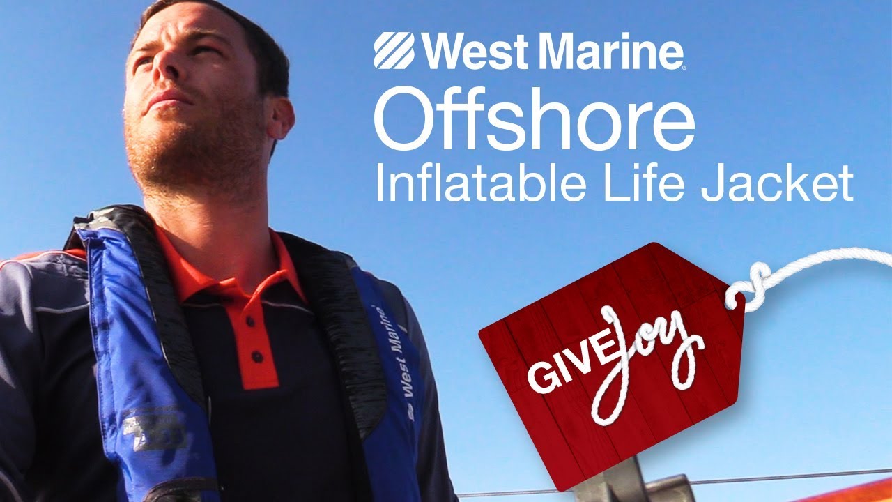 Offshore Automatic Inflatable Life Jacket with Harness - West Marine ...
