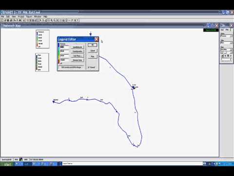 EPAnet Tutorial Section 14: Animated Map - YouTube