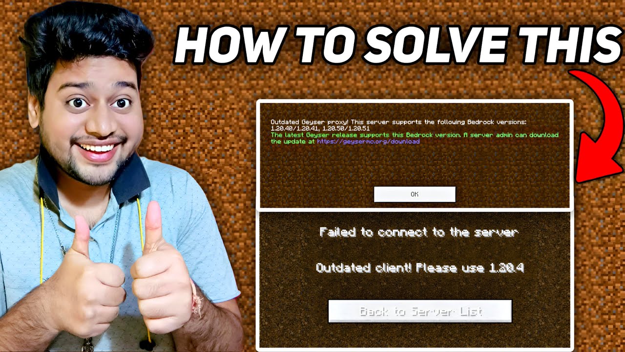 How To Solve Outdated Client Problem In Minecraft How To Fix Outdated