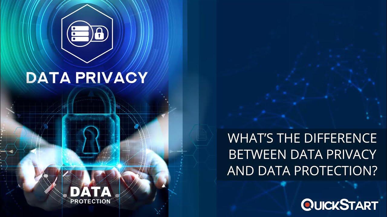 What’s the Difference Between Data Privacy and Data Protection? - YouTube