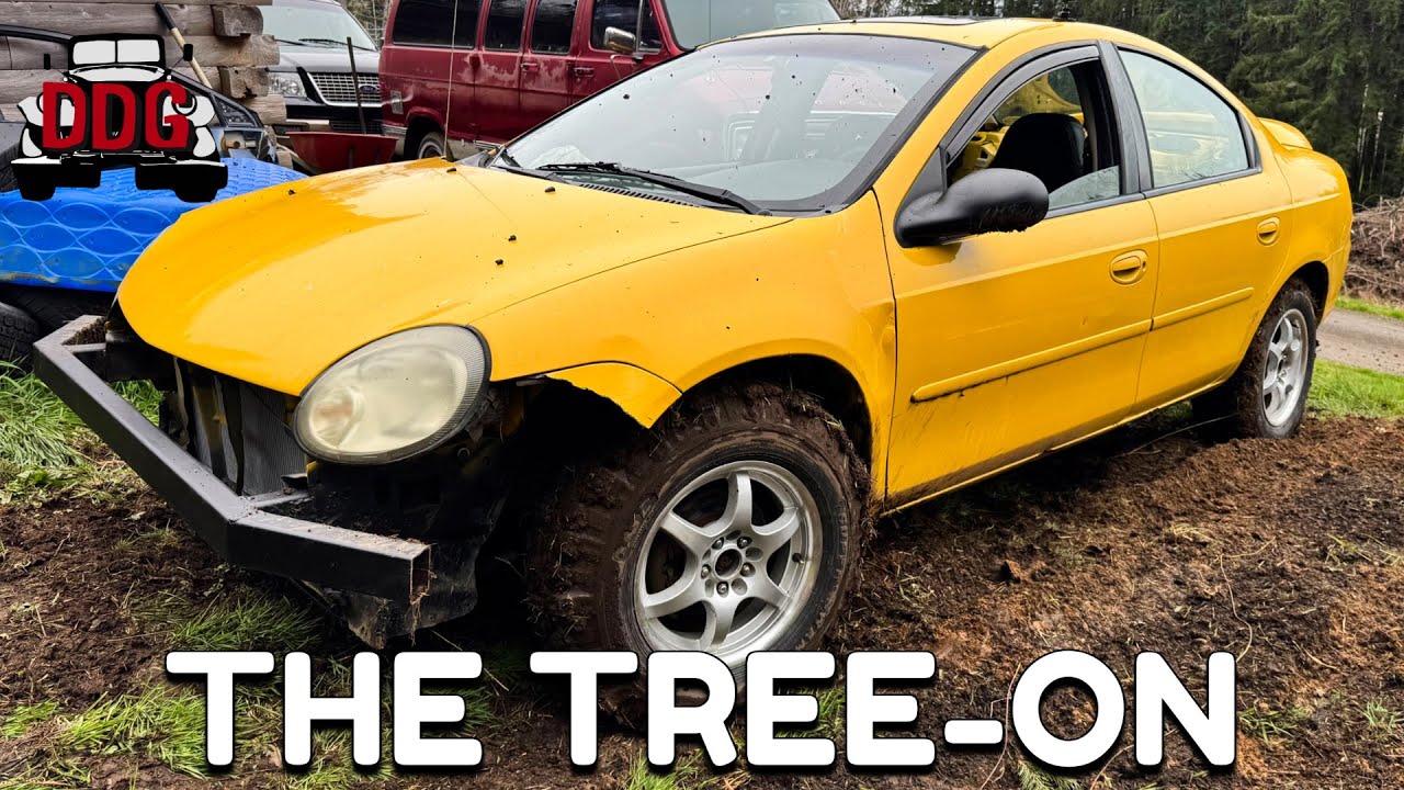 Budget Rally Car - 2003 Dodge Neon Crash Damage Fix, Bumper Build ...