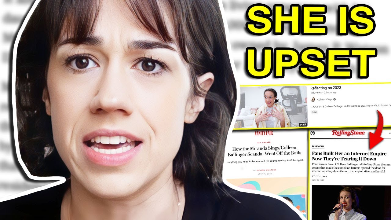 COLLEEN BALLINGER SPEAKS OUT ABOUT CANCELLATION - YouTube
