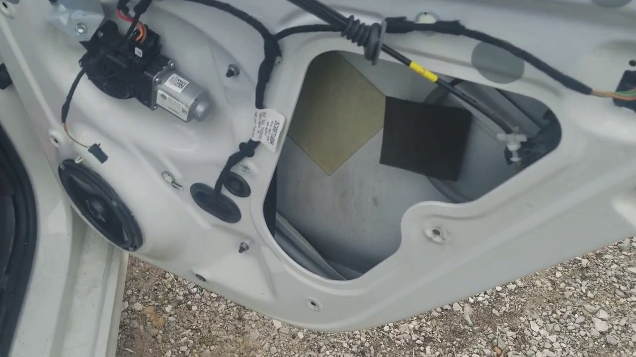 How to open an mk6 2011 2012 2013 2014 jetta rear door that will not ...