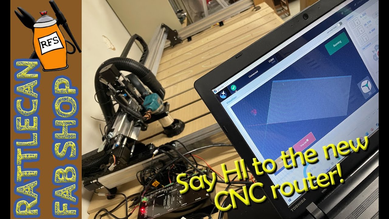 Longmill mk2 CNC router intro | RATTLECAN FAB SHOP with James O'Rear ...