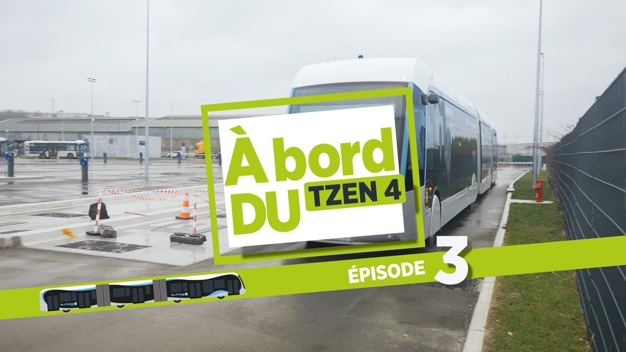 A bord du Tzen 4 - Le système de recharge des bus Tzen 4 (épisode 3 ...