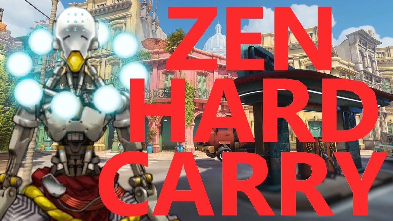 Hard Carrying on Zenyatta in Overwatch 2 - YouTube