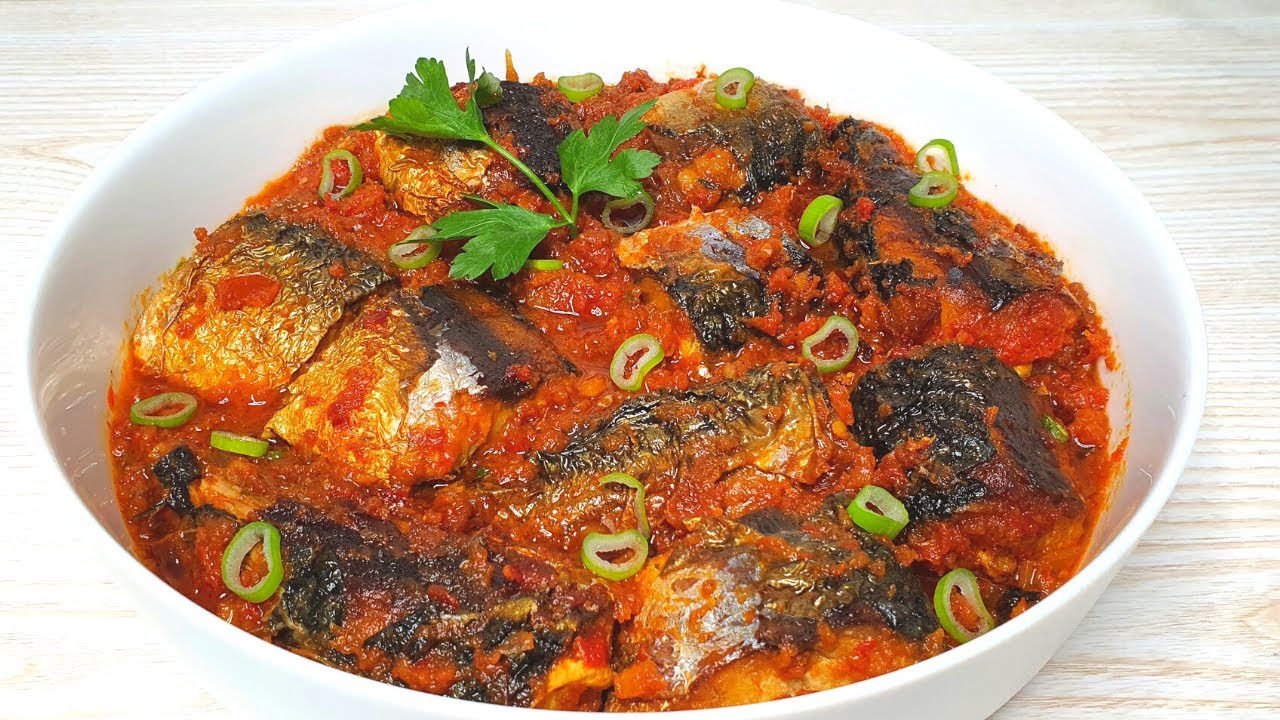 How To Make Mackerel Fish Stew - YouTube
