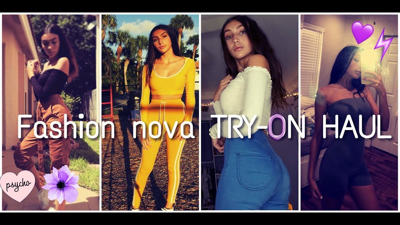 FASHION NOVA TRY-ON HAUL | 2018 - YouTube