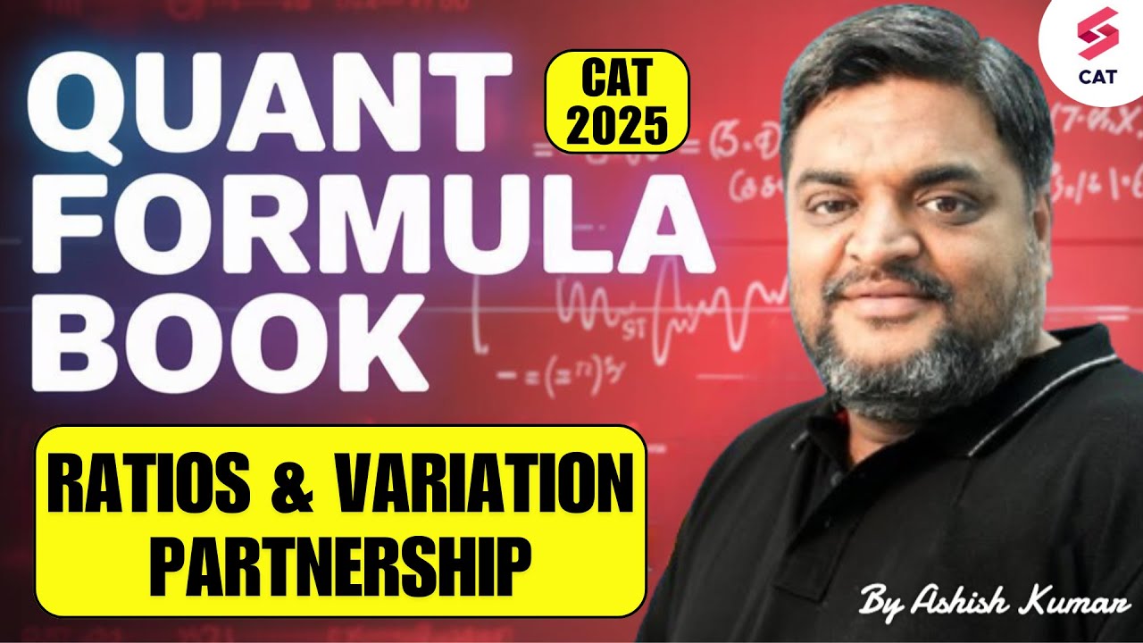 CAT 2025 QUANT Preparation | CAT QUANT Formula Revision to Ace CAT 2025 | Ashish Kumar - YouTube