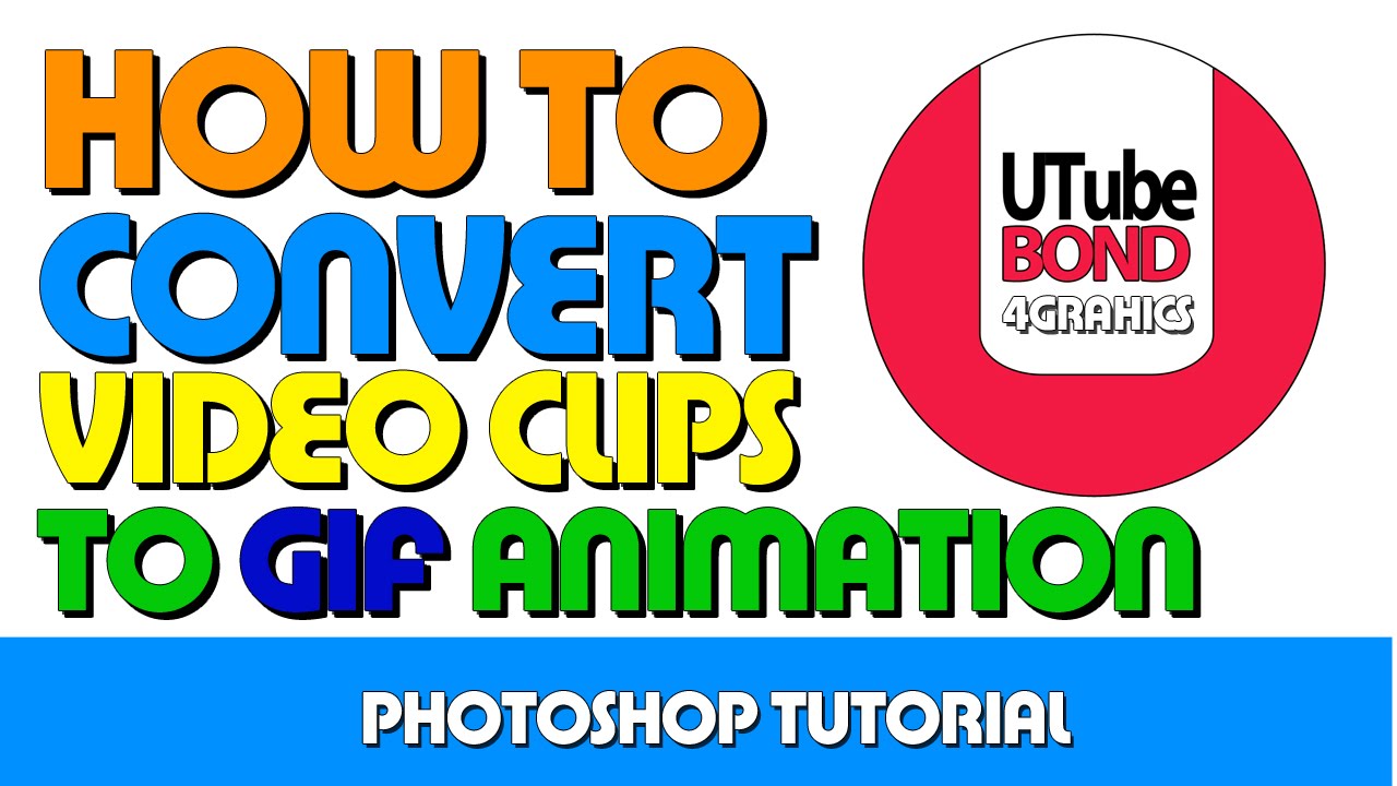 how to convert video clip to gif udemy course extract - YouTube