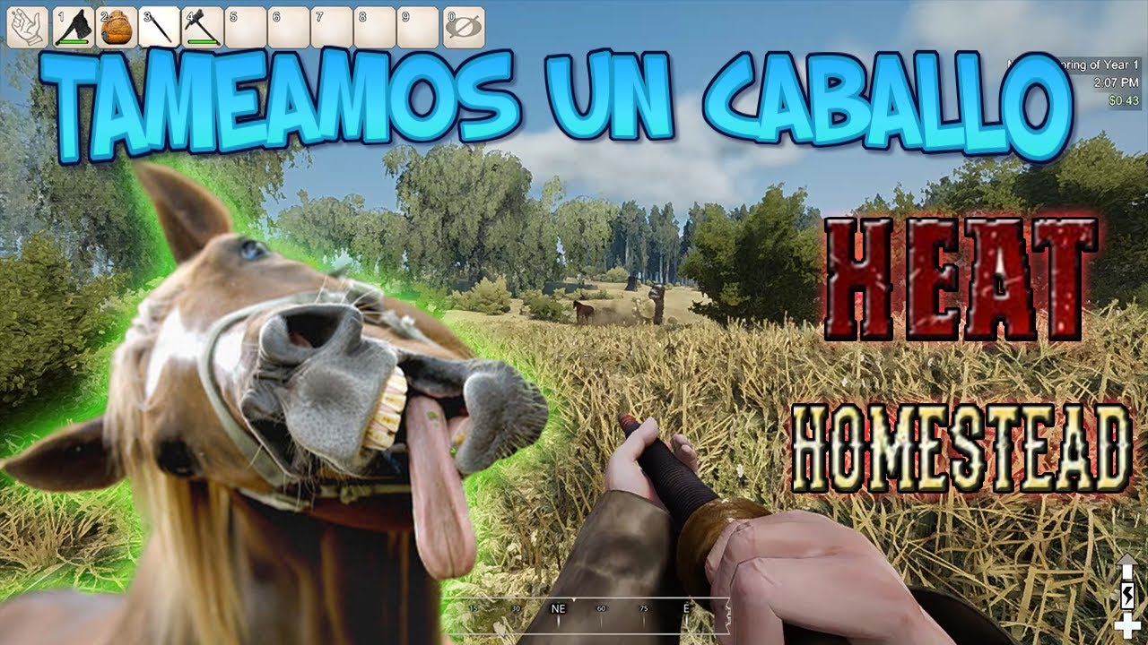 🛠️ HEAT - MODO: HOMESTEAD 🔥# TAMEAMOS UN CABALLO Y MAS... GAMEPLAY ...