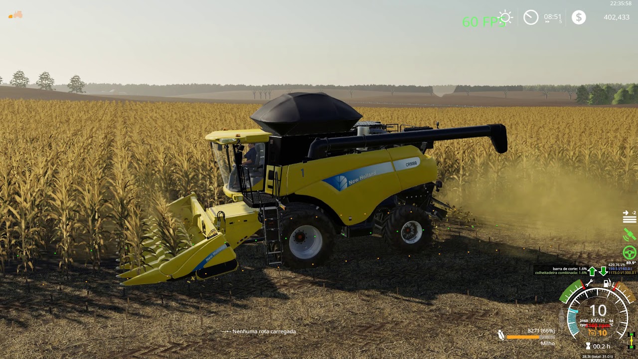 Jogando FS19 e fazendo testes no novo mapa - Kansas Map By Pacheski ...