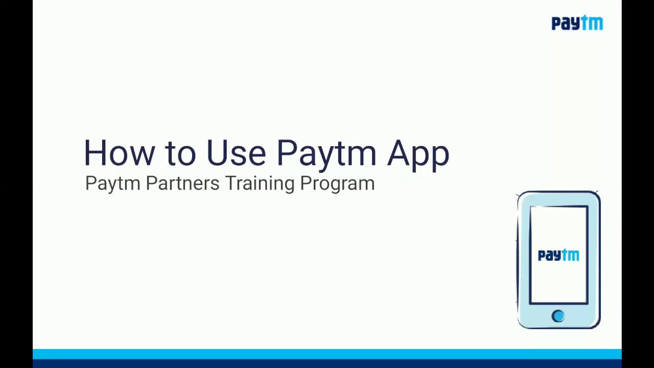 How To Use Paytm app - YouTube
