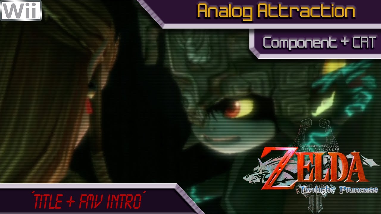 The Legend of Zelda: Twilight Princess [Wii] // Title Screen + FMV ...