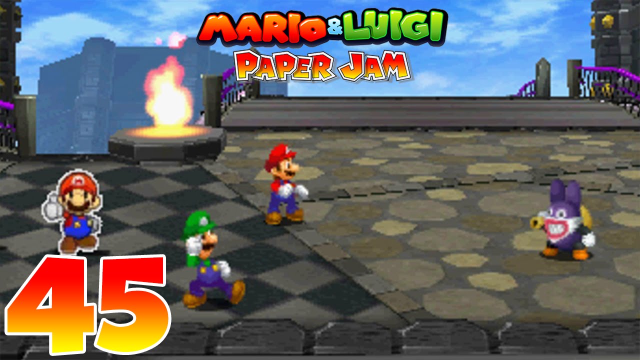 Mario & Luigi: Paper Jam - Episode 45: Nabbit Boss Battle? - YouTube